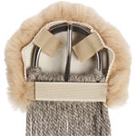 JMS Sheepskin Fleece Western Cinch Ring Protectors Pair - Riding Warehouse