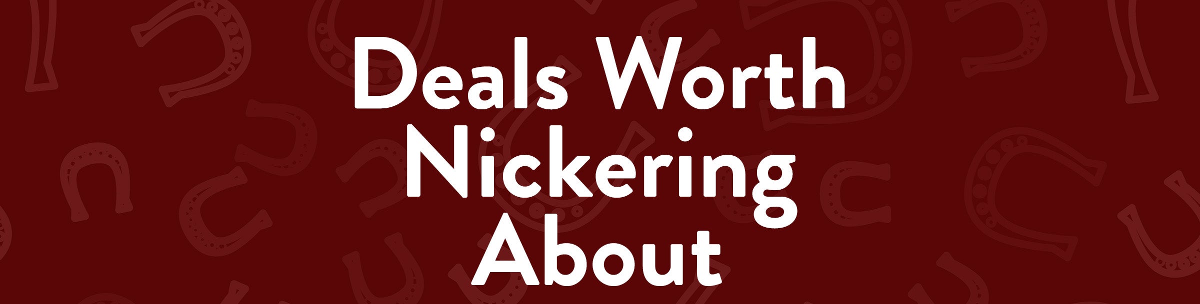 Deals and Promotions - Riding Warehouse