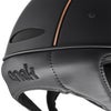 One K Defender Rose Gold Stripe Riding Helmet - Riding Warehouse
