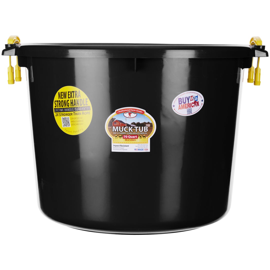 Little Giant Muck Tub 17.5 Gal/70 Qt Horse Bucket | Riding Warehouse