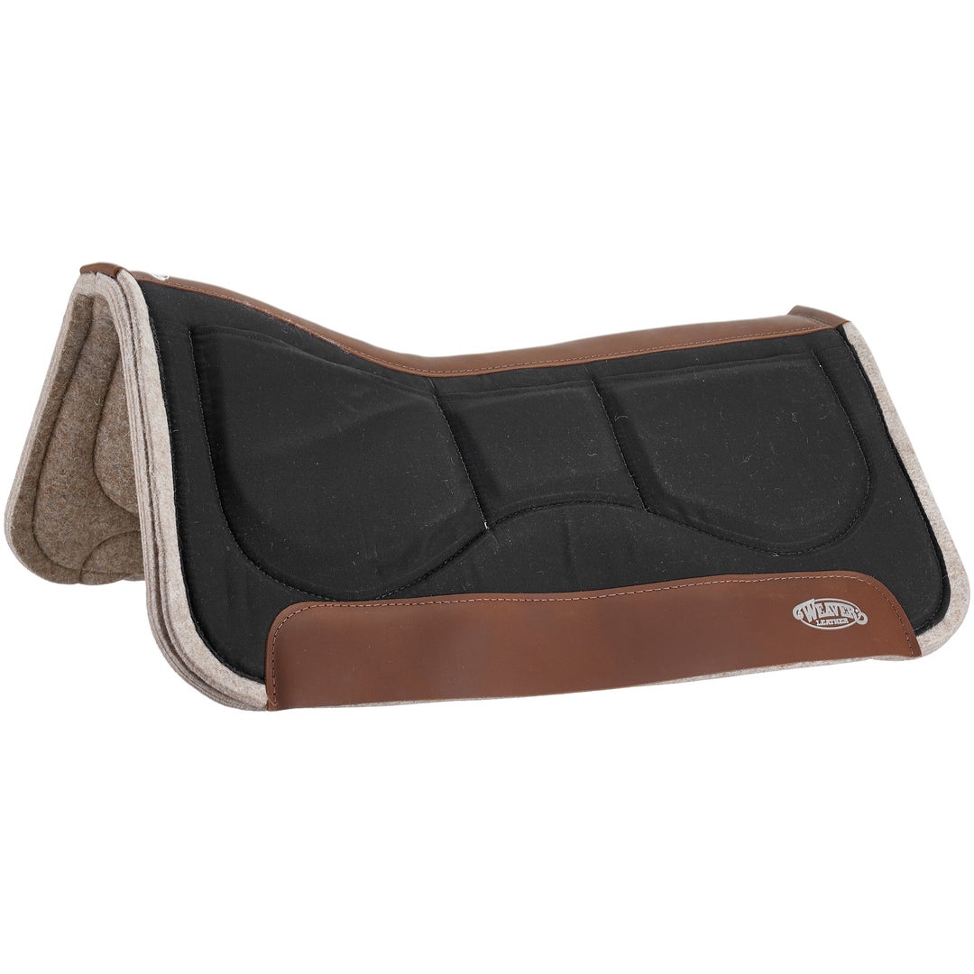 Weaver Wool Blend Felt Contoured Shim Saddle Pad | Riding Warehouse