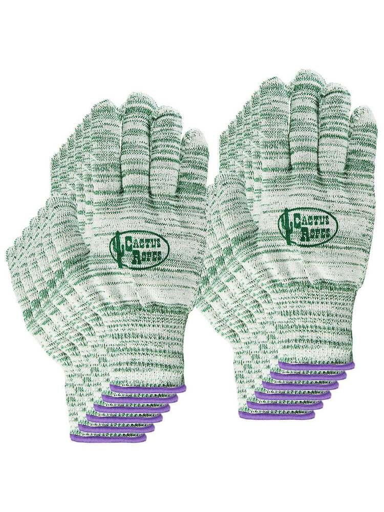 Cactus Green Ultra Green Roping Gloves 12-Pack Bundle | Riding Warehouse