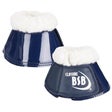 DSB Dressage Sport Boots Patent Glossy- White Fleece | Riding Warehouse