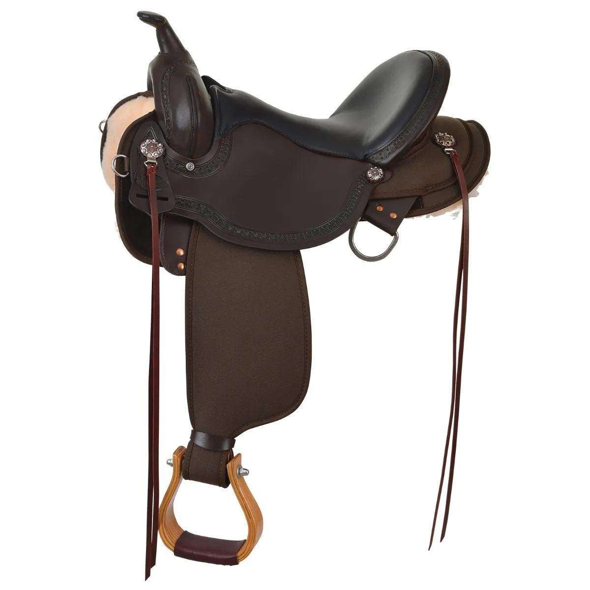 Circle Y The Rosebud Cordura Synthetic Trail Saddle | Riding Warehouse