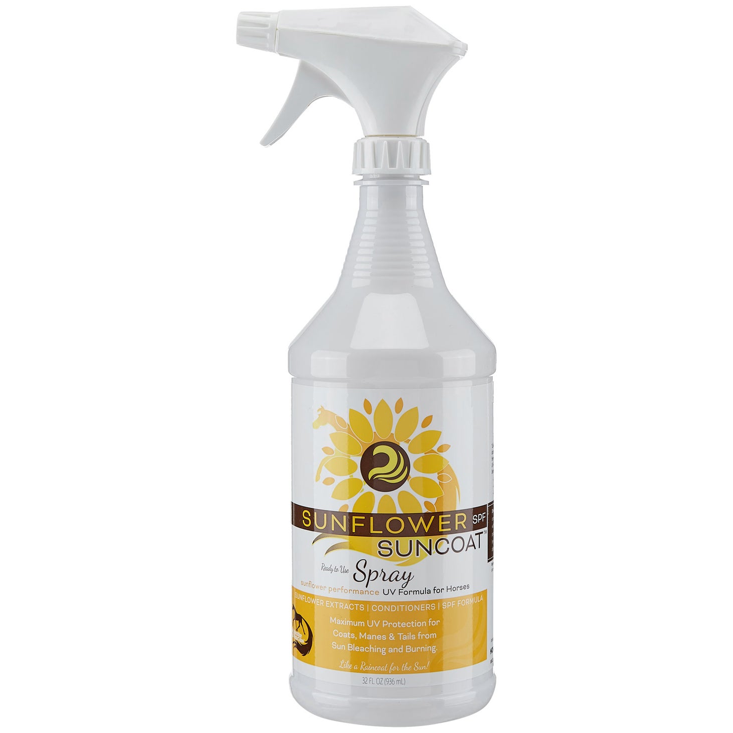 Healthy HairCare Sunflower Suncoat SPF Horse Sunscreen | Riding Warehouse