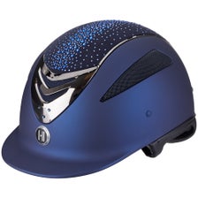 One K Defender Rose Gold Stripe Riding Helmet | Riding Warehouse