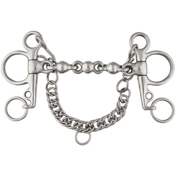 Shires Short Shank Waterford Pelham Bit - Riding Warehouse