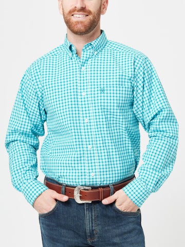 Men's Long Sleeve Western Riding Shirts - Riding Warehouse