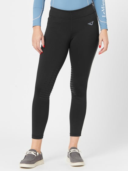TuffRider Ladies' Ventilated Knee Patch Schooling Tight | Riding Warehouse
