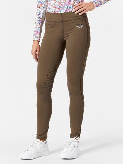 TuffRider Ladies' Ventilated Knee Patch Schooling Tight | Riding Warehouse
