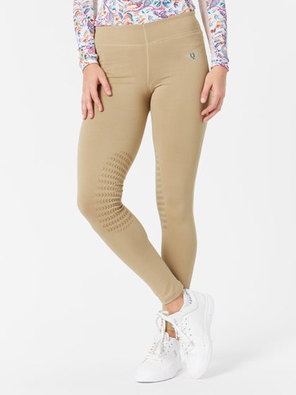 TuffRider Ladies' Ventilated Knee Patch Schooling Tight | Riding Warehouse