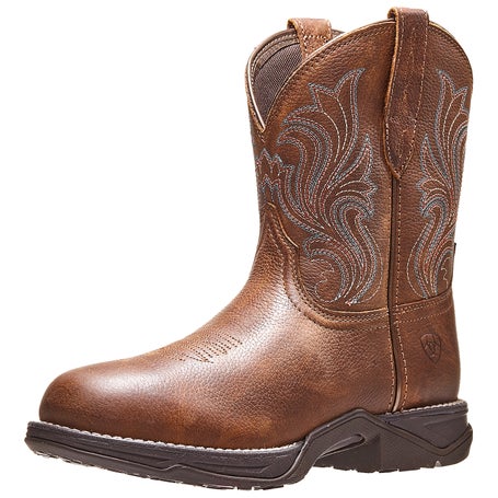 Ariat Women's Anthem Round Toe Shortie Cowboy Boots | Riding Warehouse