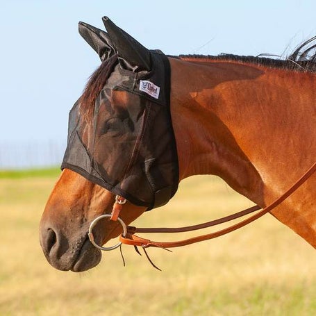 Cashel Quiet Ride Standard Fly Mask with Ears | Riding Warehouse