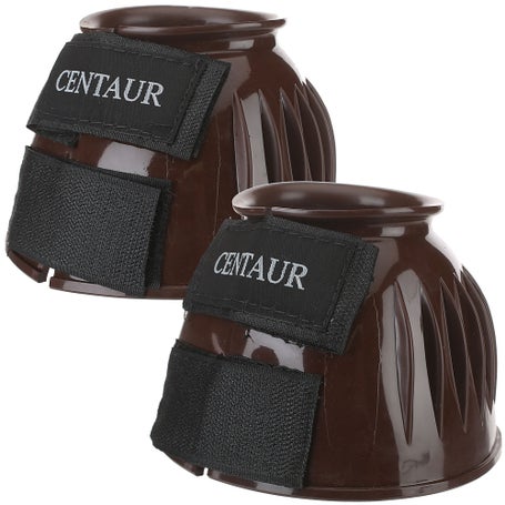 Centaur Double Hook/Loop Closure Ribbed PVC Bell Boots | Riding Warehouse