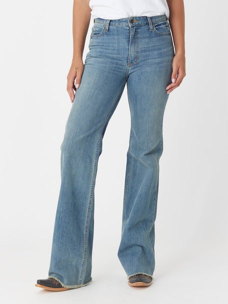 Kimes Ranch Womens Olivia High Rise Wide Leg Jeans Riding Warehouse