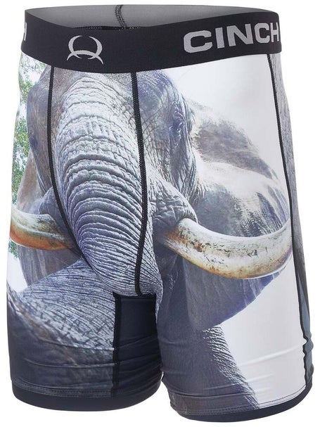 Cinch Men's Underwear Boxer Briefs 9" | Riding Warehouse