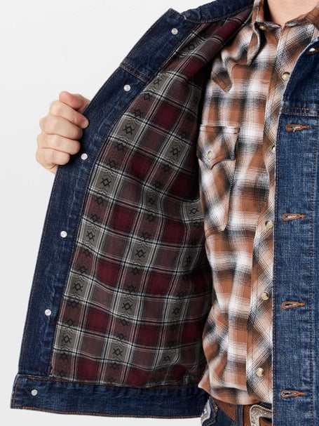 Mens Flannel Lined Denim Jacket Men's Flannel Lined Denim Jackets