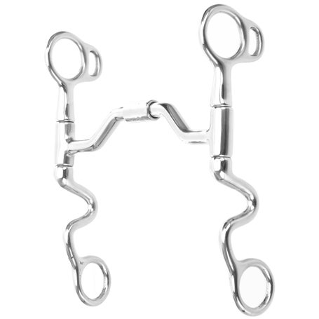 Weaver Jointed Swivel Port Mouth Cavalry Shank Bit | Riding Warehouse