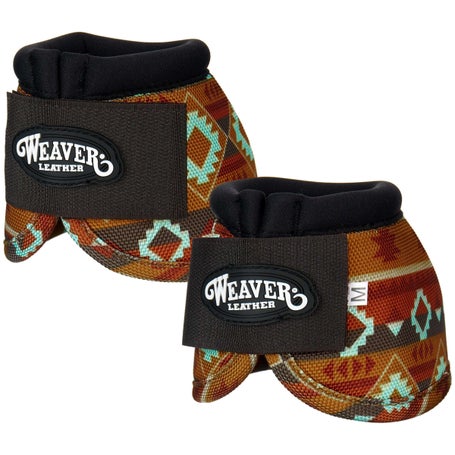Weaver Patterned Overreach Bell Boots | Riding Warehouse
