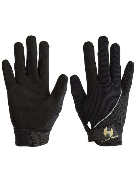Heritage Crochet Riding Gloves | Riding Warehouse