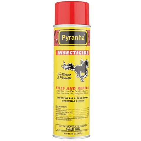 Pyranha Insecticide Aerosol Fly Spray 15 oz | Riding Warehouse