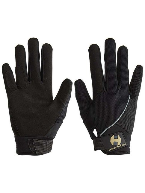 Heritage Crochet Riding Gloves | Riding Warehouse