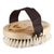 Wood Back Horse Hair Horseshoe Body Brush Small - Riding Warehouse