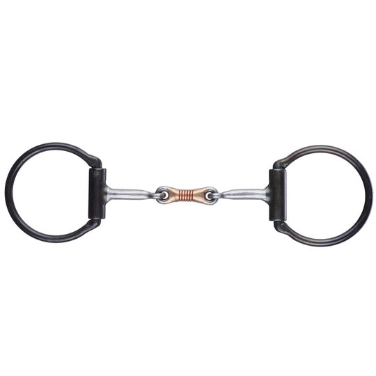 Dutton Copper Dogbone Western Dee Snaffle Bit | Riding Warehouse