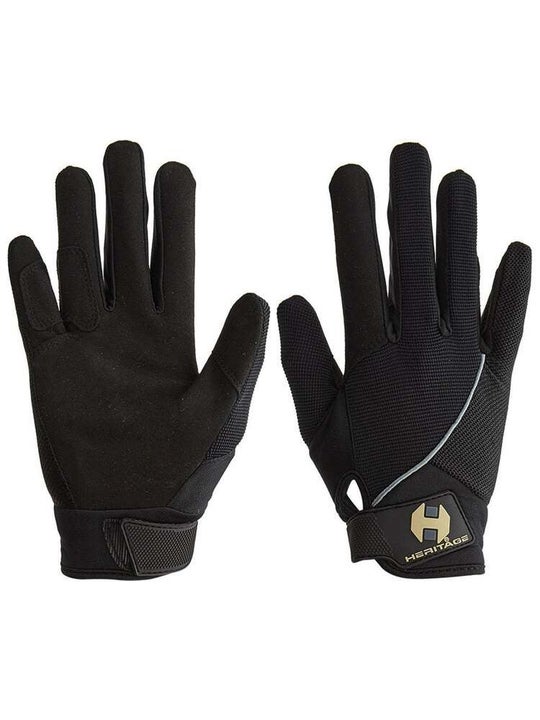 Heritage Crochet Riding Gloves | Riding Warehouse