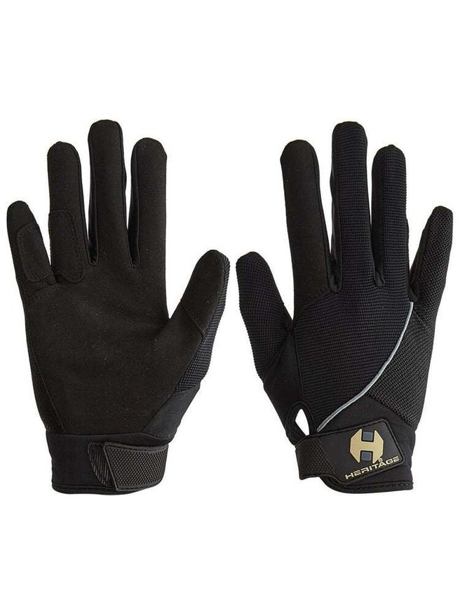 Heritage Crochet Riding Gloves | Riding Warehouse