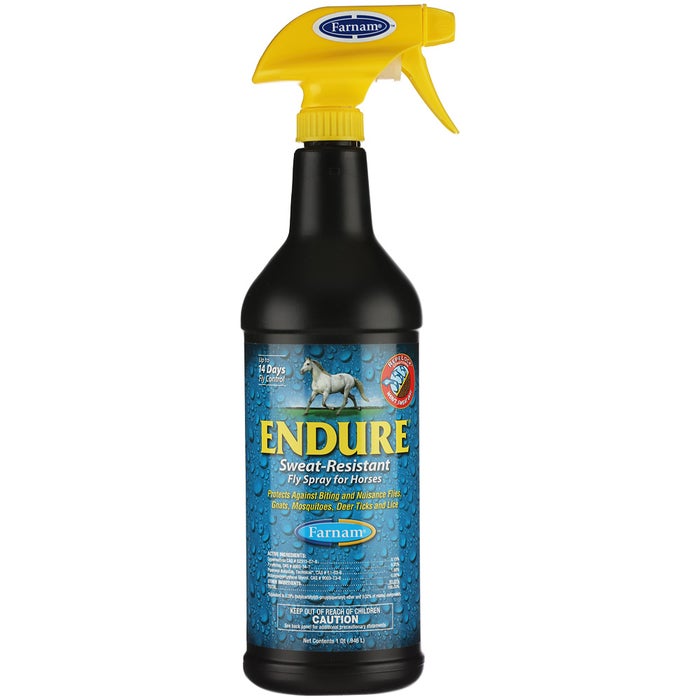 Farnam Endure Sweat-Resistant Fly Spray Repellent - Riding Warehouse