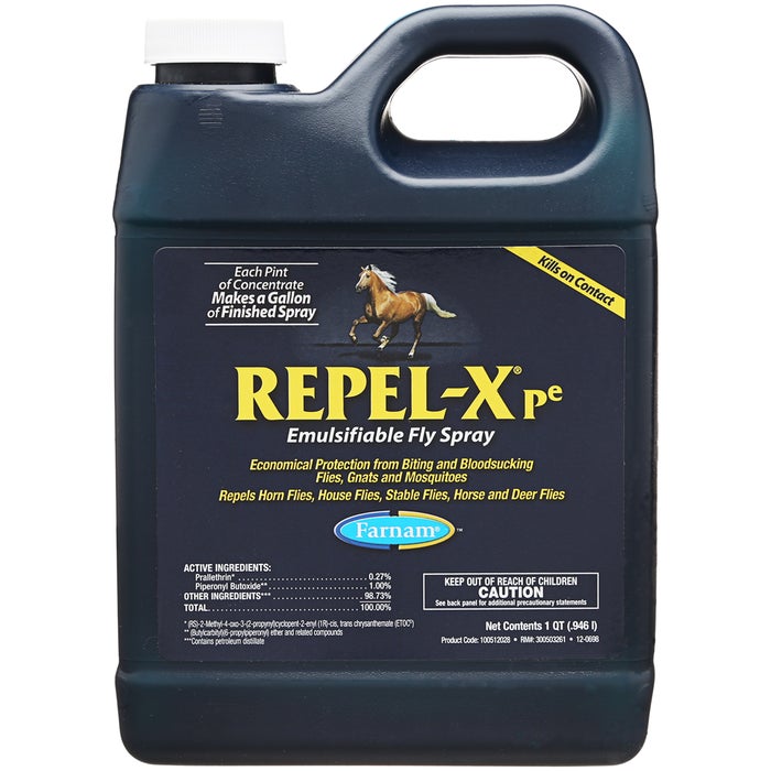 Farnam Repel-X PE Emulsifiable Fly Spray Concentrate - Riding Warehouse