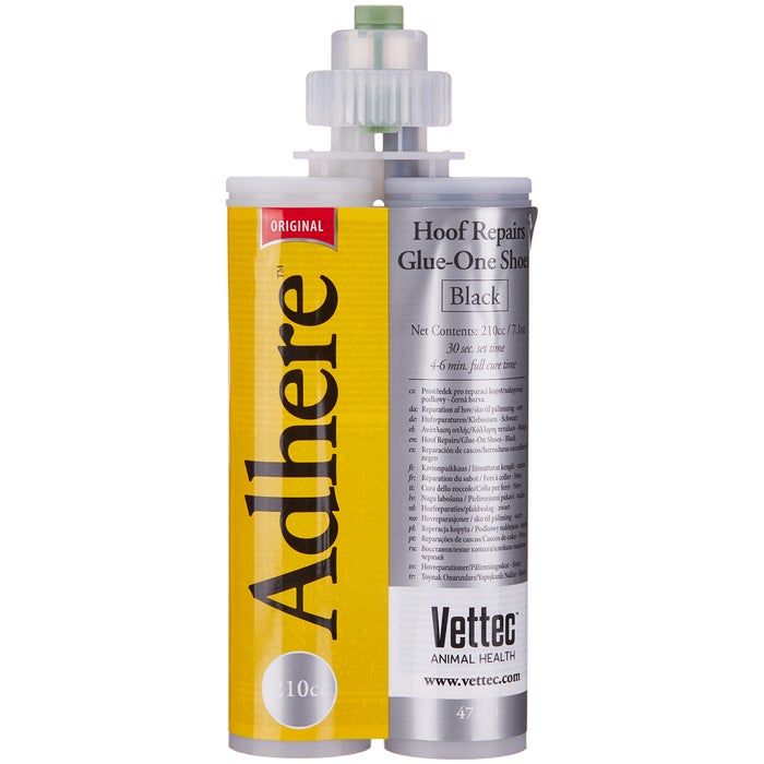 Vettec Equi-Thane Adhere Adhesive Glue- Black - Riding Warehouse