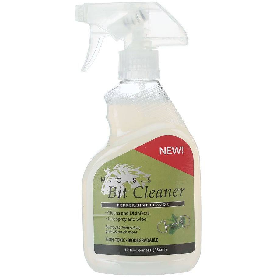 MOSS Bit Cleaner and Disinfectant Spray Peppermint | Riding Warehouse