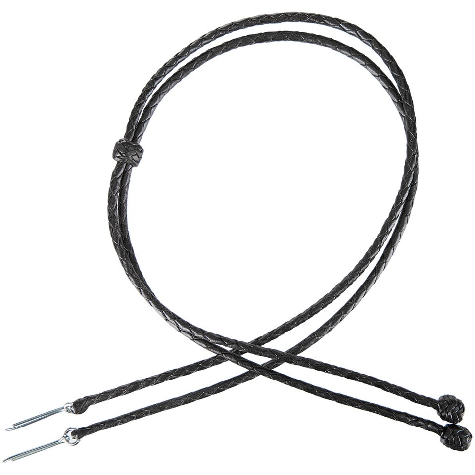 Braided Leather Stampede Strings | Riding Warehouse