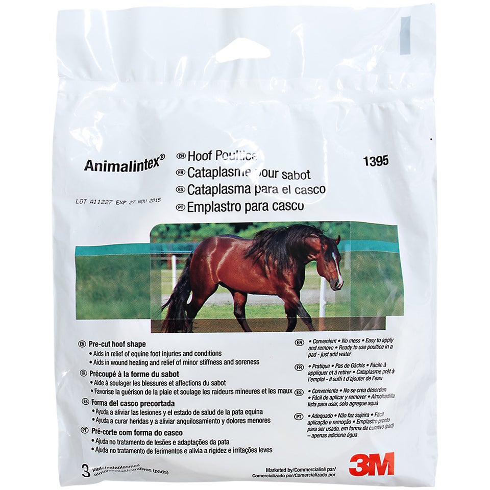 3M Animalintex Hoof Poultice Pads 3-Pack | Riding Warehouse