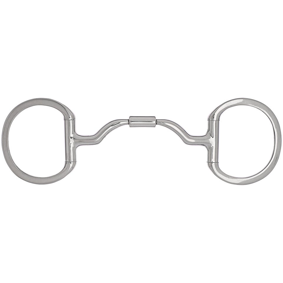 Myler Wide Ported Barrel Eggbutt Bit MB 33WL | Riding Warehouse