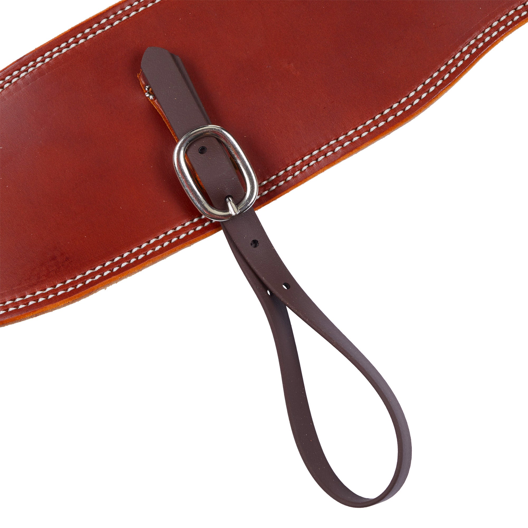 Berlin Custom Harness Leather Contoured Back Rear Cinch - Riding Warehouse