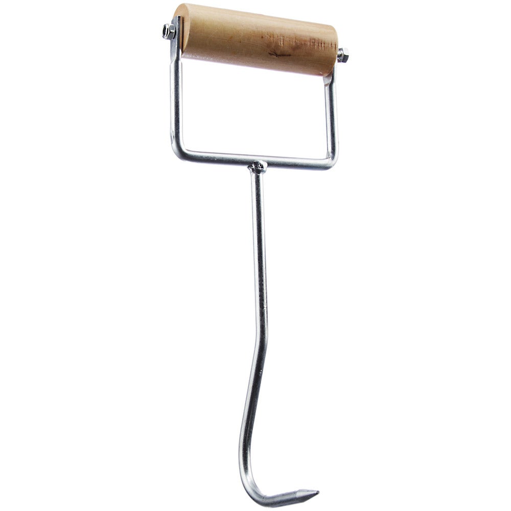 11-inch Hay Hook with Wood Handle - Riding Warehouse