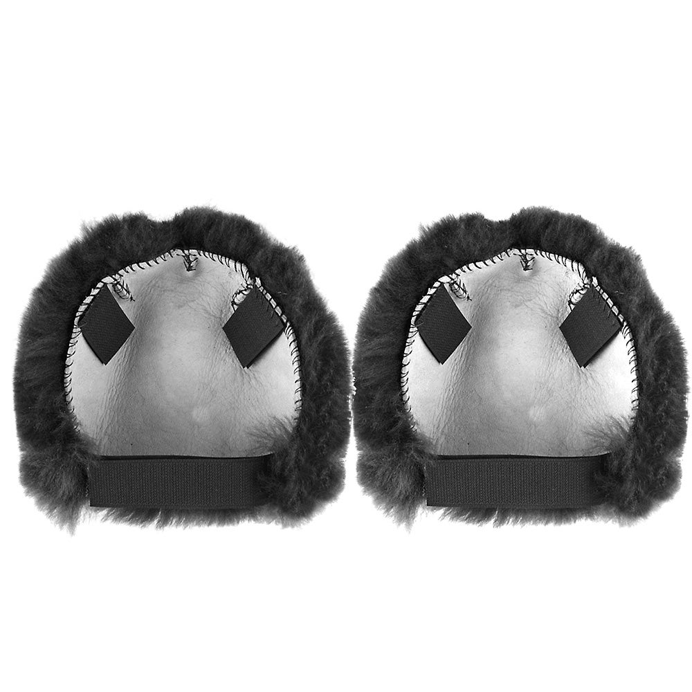JMS Sheepskin Fleece Western Cinch Ring Protectors Pair - Riding Warehouse