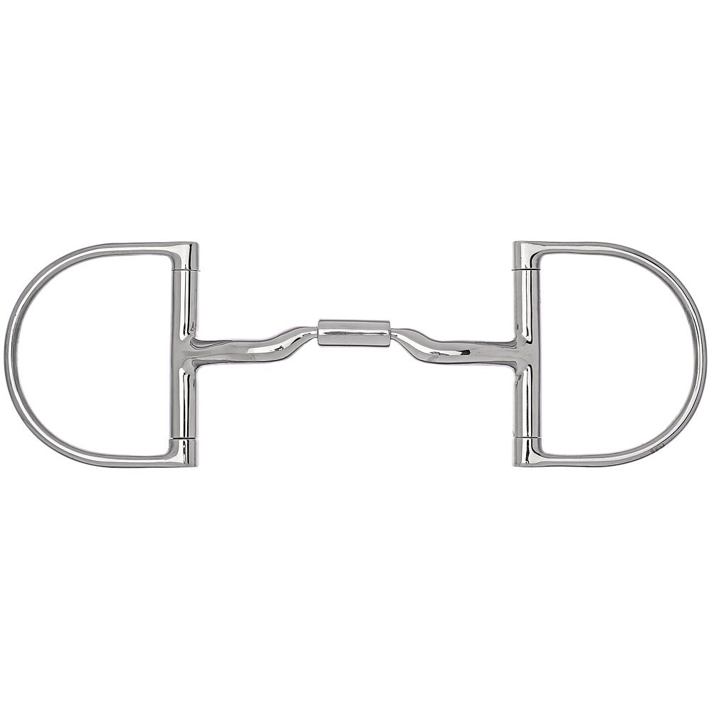 Myler English Dee Ring Low Port Snaffle Bit MB 04 - Riding Warehouse
