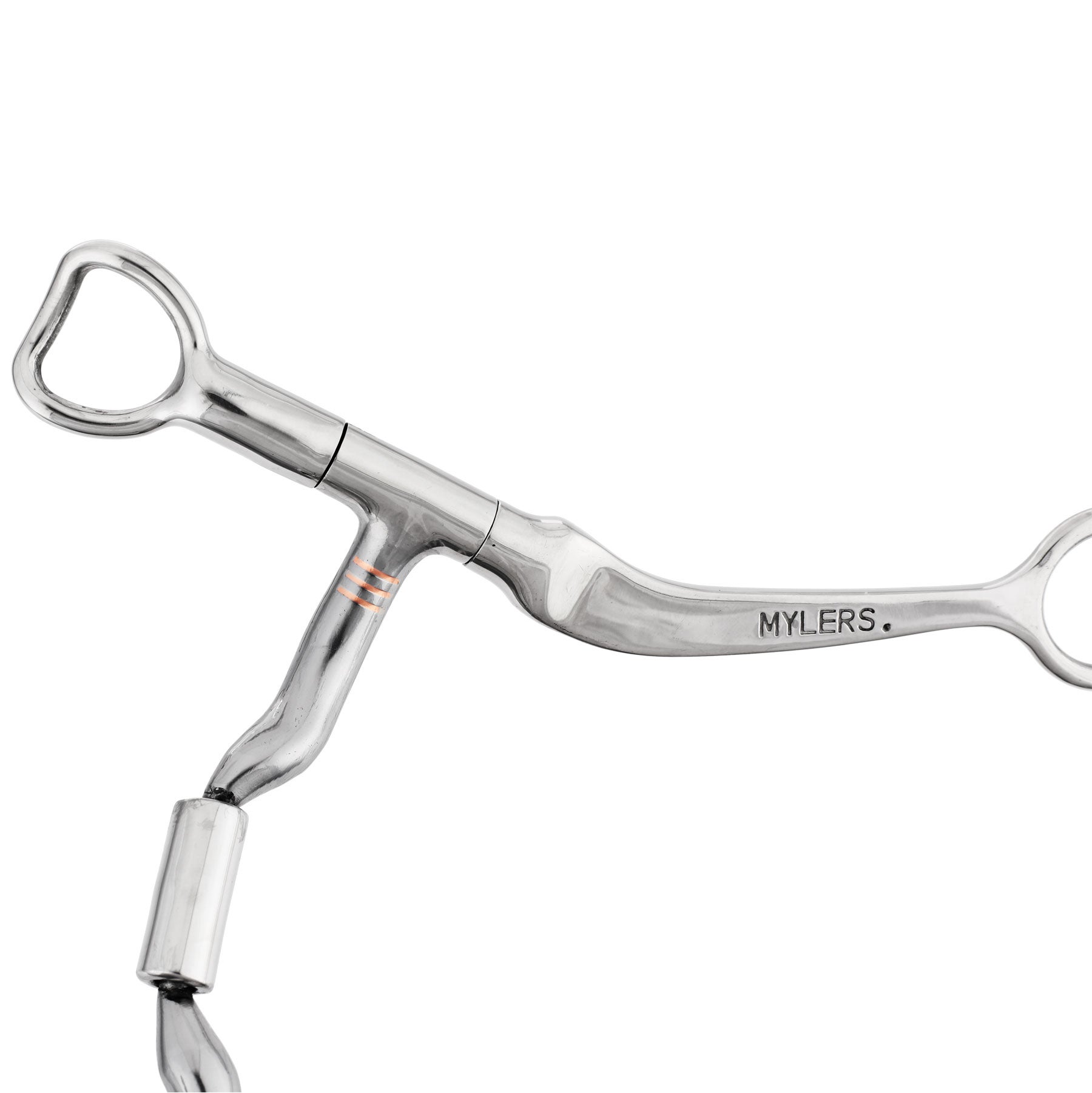 Myler Flat Shank Low Port Comfort Snaffle Bit MB 04 - Riding Warehouse